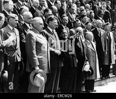 FIORELLO H. LA GUARDIA (1882-1947) American politician as Mayor of New ...