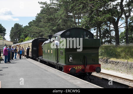 Cheltenham Race Course station on the Gloucestershire Warwickshire ...