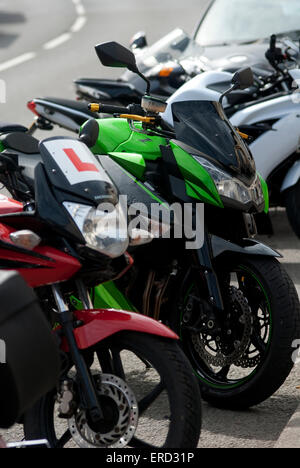 Motorbikes in Matlock Bath, Derbyshire, England, U.K Stock Photo - Alamy