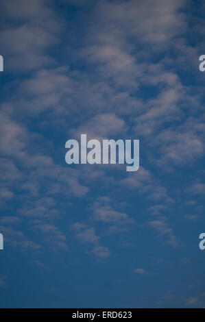Altocumulus clouds on a summer's evening Stock Photo - Alamy