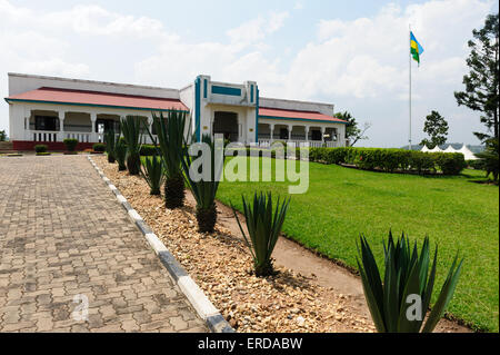 The Royal residence of king Mutara III Rudahigwa in Nyanza, Rwanda. It ...