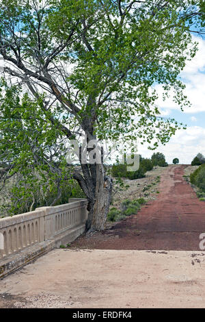 Partridge Creek Bridge along an abandoned section of Route 66 west of ...