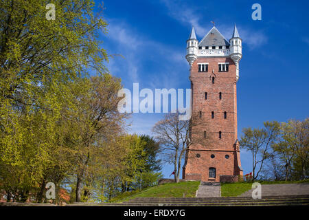 The old historic water tower of Esbjerg, Jutland, Denmark Stock Photo ...