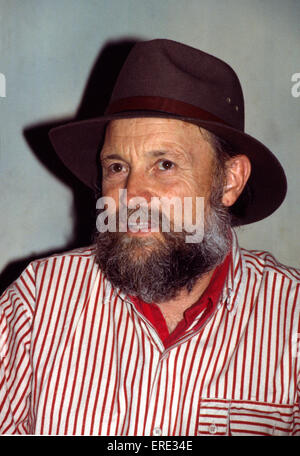 American composer Terry Riley (b. 24/06/1935) pictured in 1989 Stock ...