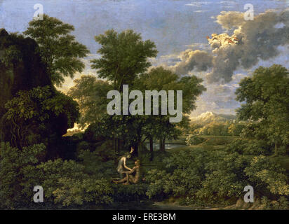 Nicolas Poussin (1594-1665). French painter. Spring (The Earthly ...