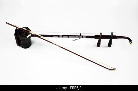 Erhu known as Chinese violin or nanhu or Chinese two-string fiddle ...