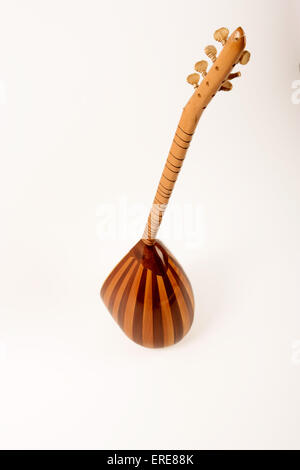 Saz, Turkish string instrument with a long neck and bowl shaped back ...