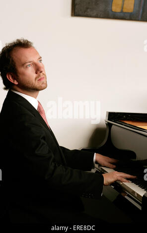 Adam Johnson - pianist, composer, conductor Stock Photo - Alamy