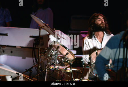 Dennis Wilson, American drummer of The Beach Boys, on the stage of ...