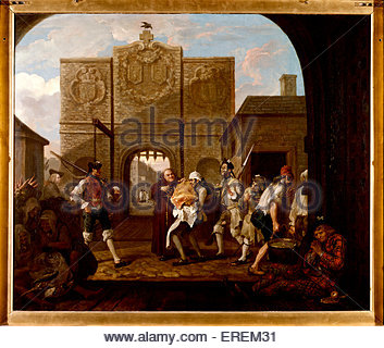 Roast Beef at the gate of Calais by William Hogarth circa 1748 Full ...