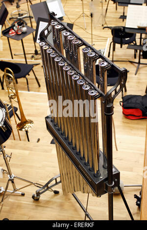 A set of Tubular Bells Stock Photo - Alamy