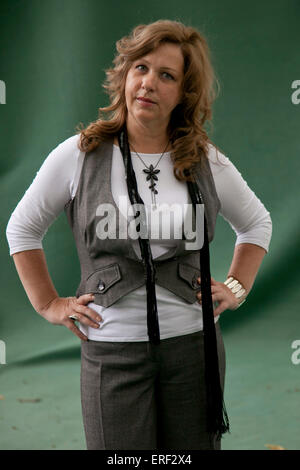Eileen Munro at Edinburgh International Book Festival 2011 Stock Photo ...