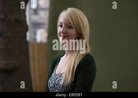 14th August 2014. Holly Baxter, co-founder The Vagenda Blog, with ...
