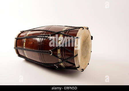 Dholak - Indian hand drum Stock Photo - Alamy