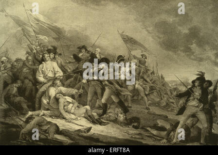 Bunker Hill, Death of General Warren, 1775 Stock Photo - Alamy