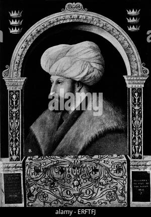 Sultan Muhammad II (also known as Mehmet II or Muhammad the Conqueror ...