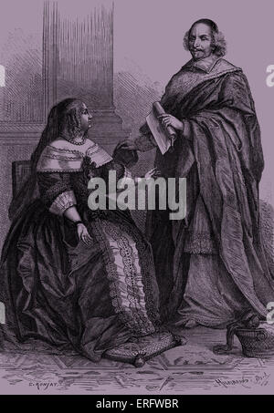 Anne of Austria, wife of Louis XIII, 1630 Stock Photo - Alamy
