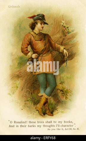 William Shakespeare - As you Like It. Rosalind in disguise English ...