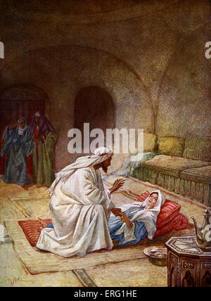 JESUS HEALS DAUGHTER Stock Photo - Alamy