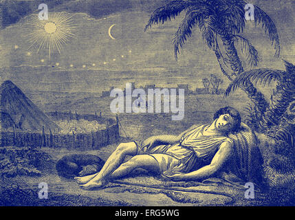 Joseph 's dream: ' Behold, the sun and the moon and the eleven stars ...
