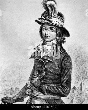 Louis Antoine Léon de Saint-Just. 19th century. Bosselman - Saint-Just ...