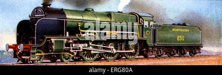 Southern Railway Lord Nelson Class 4-6-0 No.864 Sir Martin Frobisher ...