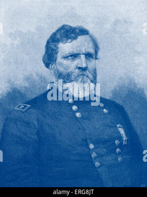 George Henry Thomas, 1816 -1870. Union general during American Civil War Stock Photo - Alamy
