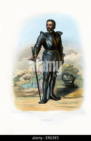 Pierre Terrail, Seigneur de Bayard (1475-1524) French hero, the 'knight ...