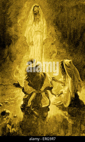 Old Testament. Saul, Samuel at witch of Endor. The First Book of Samuel ...
