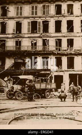 Wwi Paris Bombing Stock Photo - Alamy