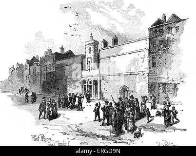 Fleet Prison, London, 1600s. Built 1197, burnt down in 1666 and ...