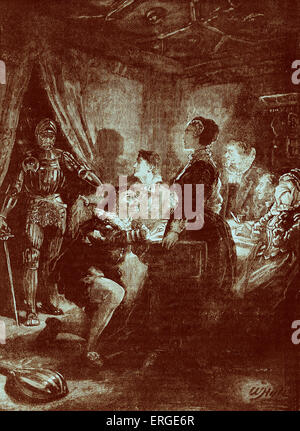 The murder of Davide Rizzio. Italian courtier, private secretary to ...