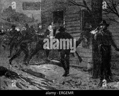 The St. Albans Raid, 19 October 1864, Vermont. The most northernmost ...