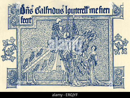 'Sir Geoffrey Luttrell, His Wife and Daughter-In-Law', c1340', (1926 ...