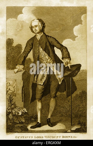 Gustavus Hamilton (1710-1746), Second Viscount Boyne, in Masquerade ...