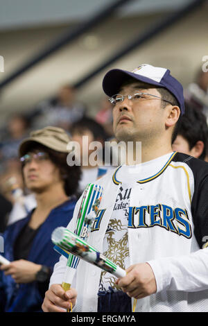 Nippon Ham Fighters, a Japanese professional baseball team holds a new ...