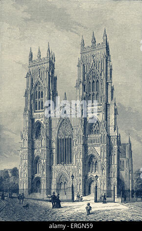 York Minster is a cathedral in York, finished in 1408. This ...
