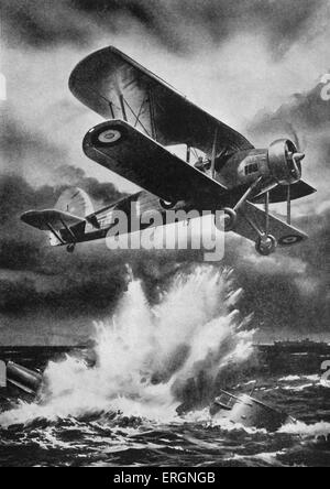 A Fleet Air Arm Fairey 'Swordfish' torpedo-bomber-reconnaissance ...