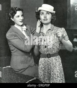 Leonora Corbett in 'Sarah Simple' by A.A.Milne. Theatre World Cover ...