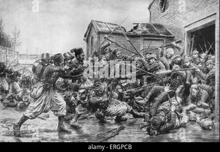 World War 1: Turkish Infantry, 1914. French postcard series: '1914 ...