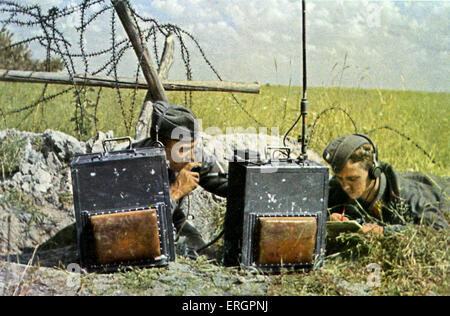 Radio Ww2 German Army Stock Photo: 56703862 - Alamy