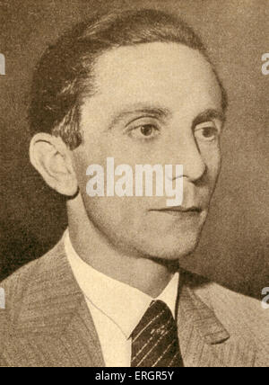 Joseph Goebbels (1897–1945) German politician and Reich Minister of ...