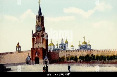 The Red Gate in Moscow, early 20th century. Pre-Bolshevik, Pre ...