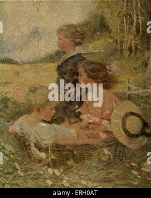 R L Stevenson Poems Stock Photo - Alamy