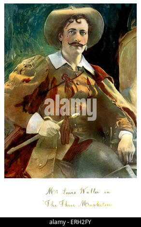 Lewis Waller as the Duke of Buckingham in The Three Musketeers, in a ...