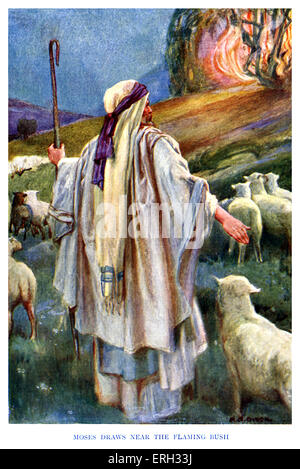 Moses and the Burning bush. Exodus 3 : 2-3. ' And the angel of the LORD ...
