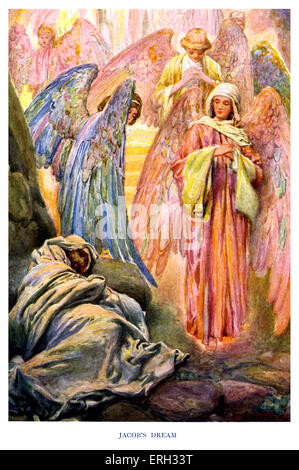 Jacob S Dream And He Dreamed And Behold A Ladder Set Up On The Earth