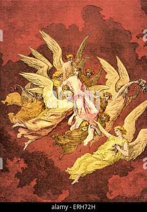 This illustration from Dante’s 'Divine Comedy' depicts Minos, the judge ...