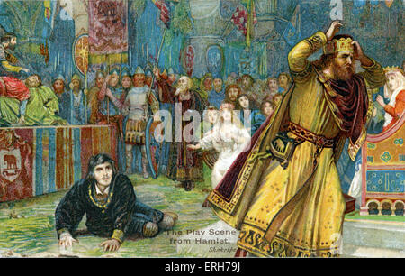 Hamlet. Act III Scene 1 'Hamlet and Ophelia'. Tragedy by William ...