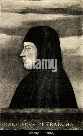 Francesco Petrarca, Petrarca, Petrarch Stock Photo - Alamy